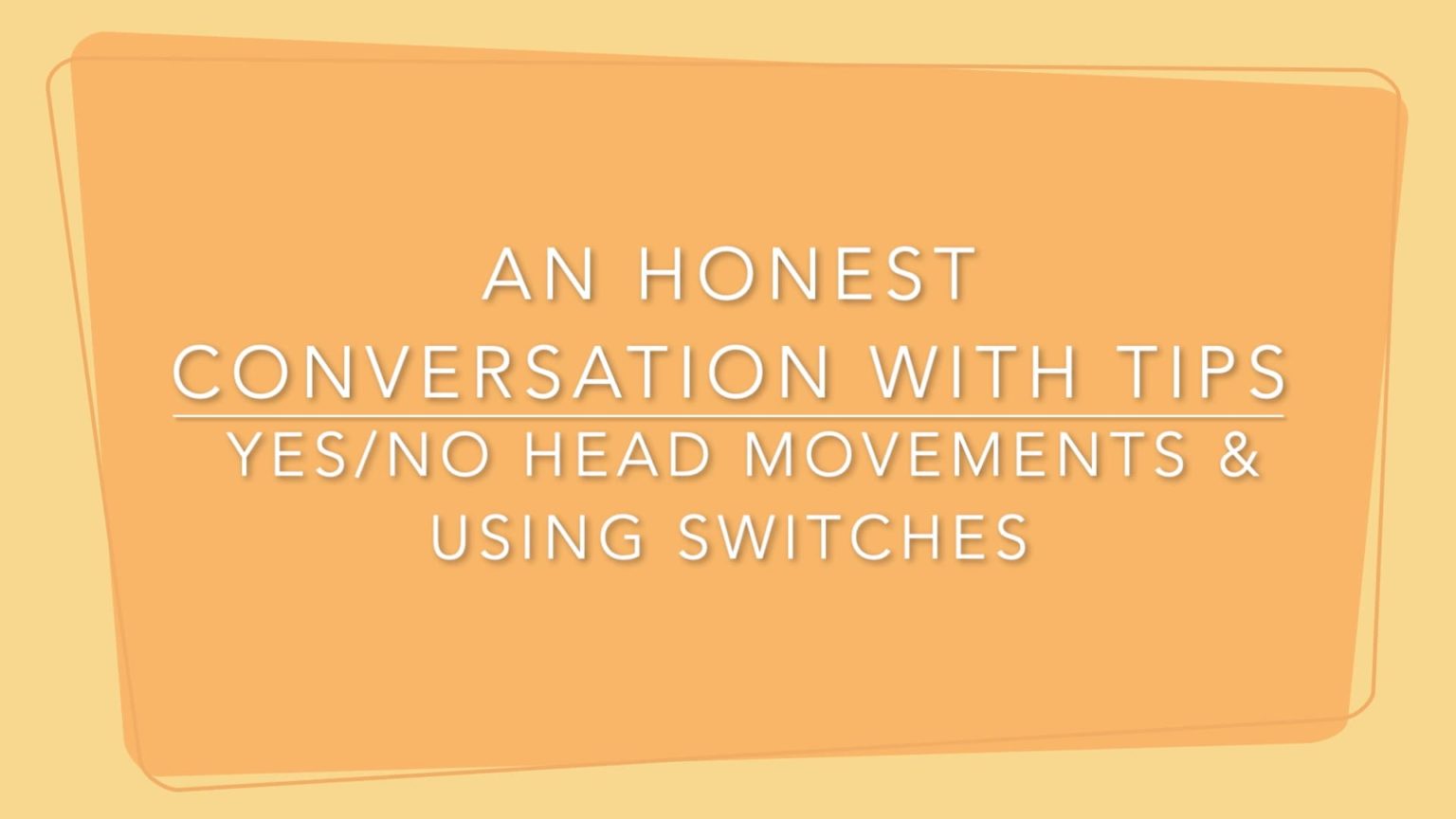 Insights from an Educational Consultant and Mom: Teaching Yes/No head ...